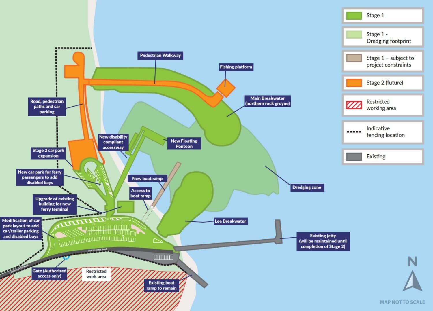 Construction begins on new Mandorah Marine Facilities project