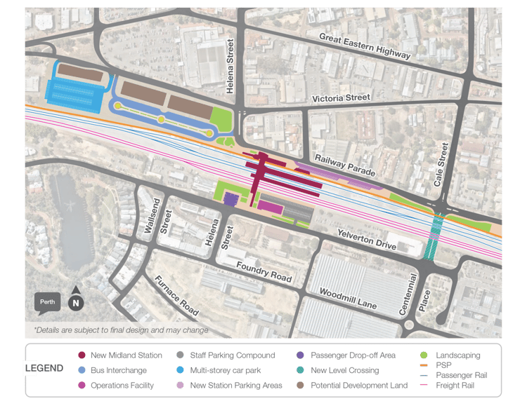 METRONET Midland Station development marks new project milestone