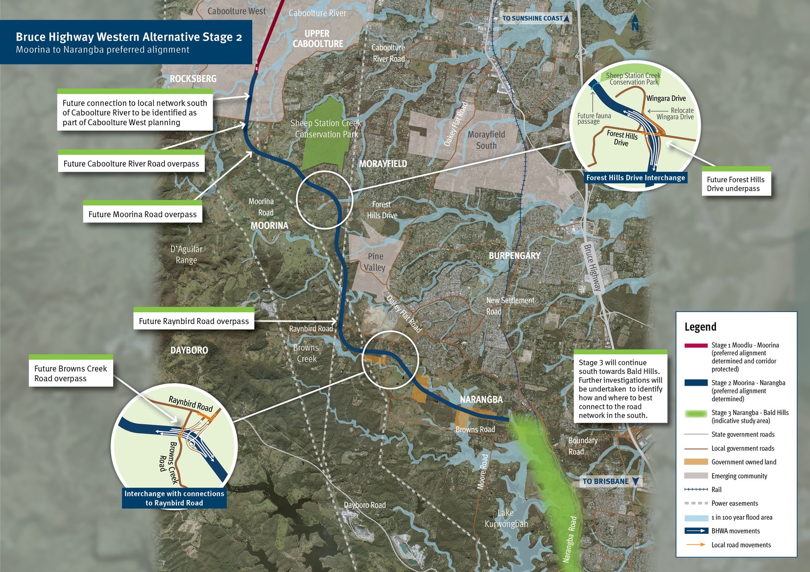 Planning progresses for QLD Bruce Highway Western Alternative Stage 2
