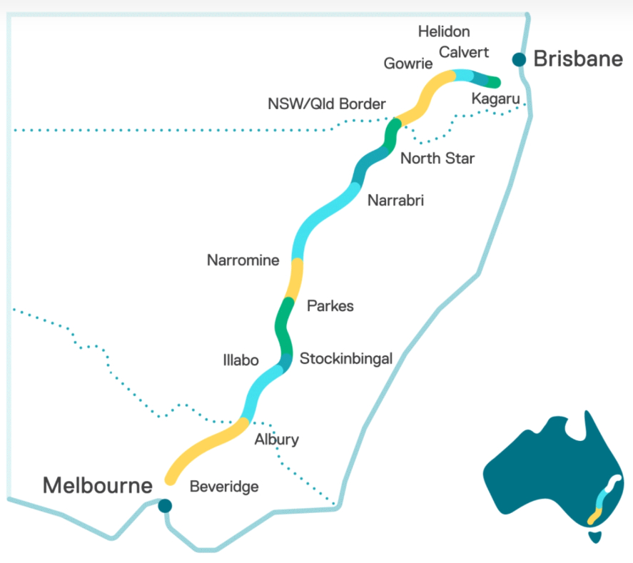 Works continue to forge ahead on Inland Rail development