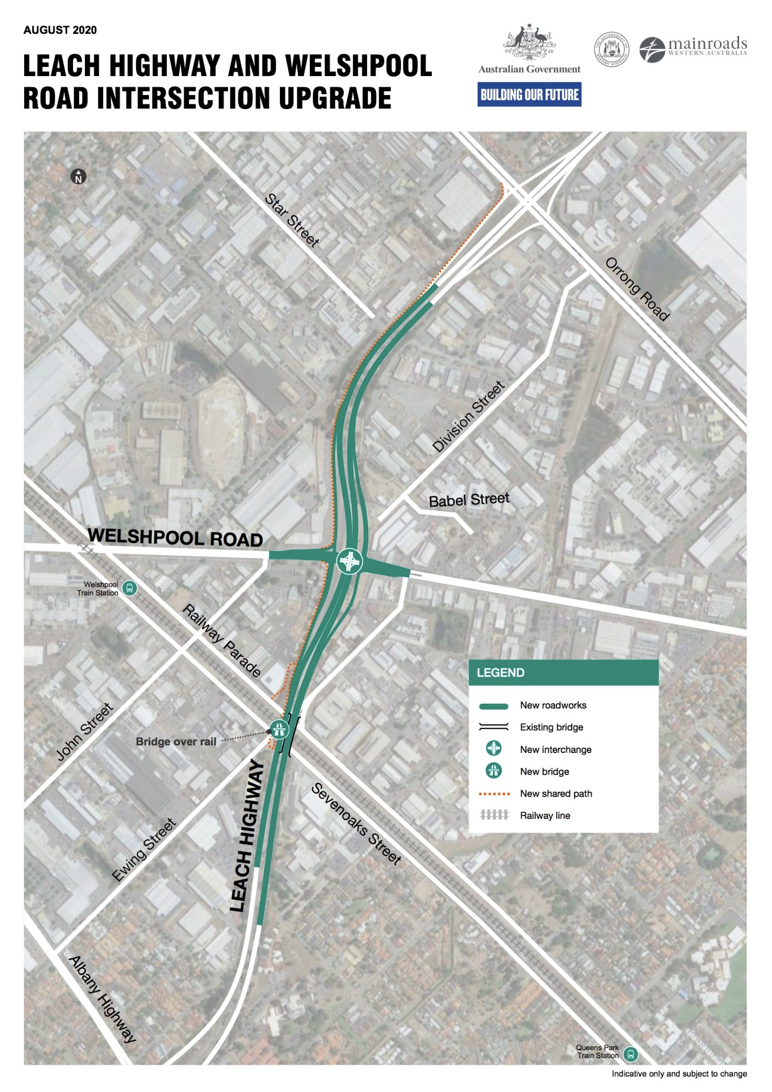 WA Leach Hwy-Welshpool Rd Interchange upgrade ready for construction