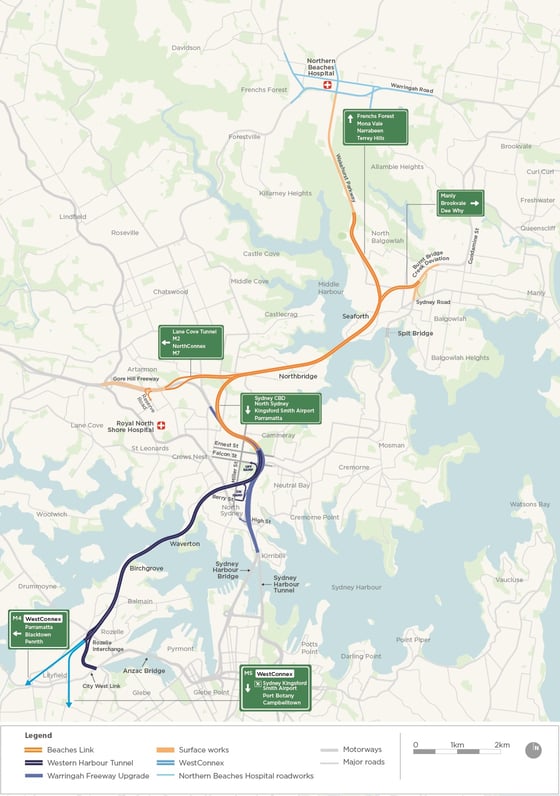 Western Harbour Tunnel project in NSW given the green light