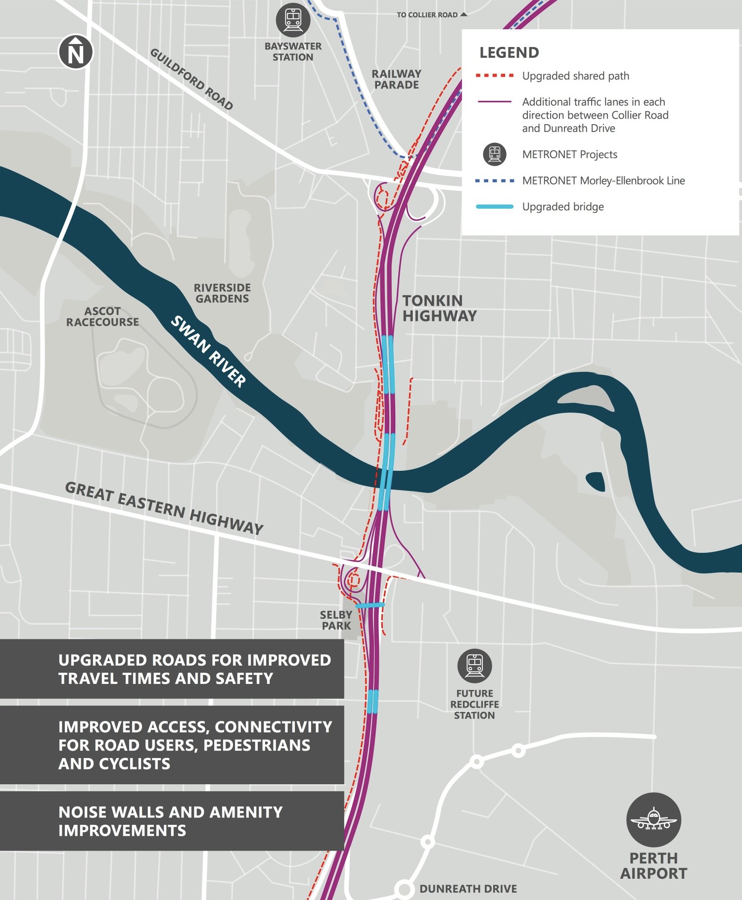 Works now underway on congestion-busting Tonkin Gap project in WA
