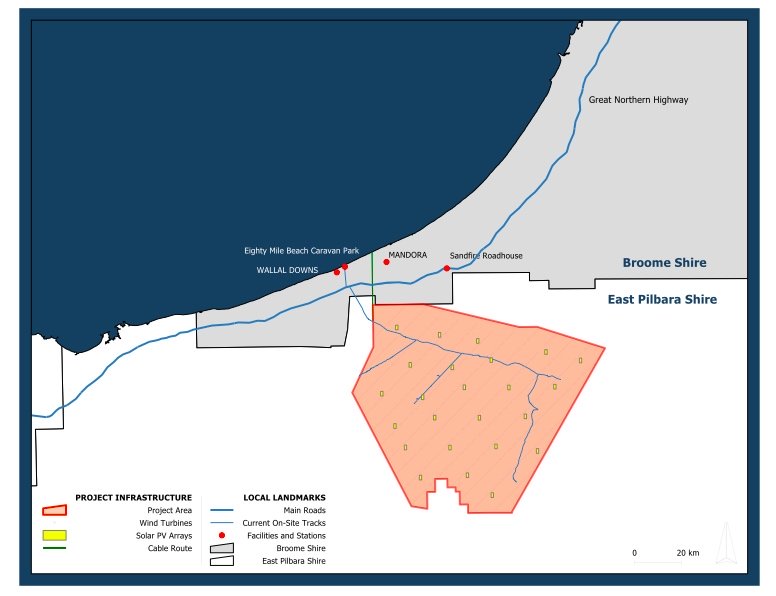 Massive 15GW wind and solar farm proposed for the Pilbara WA