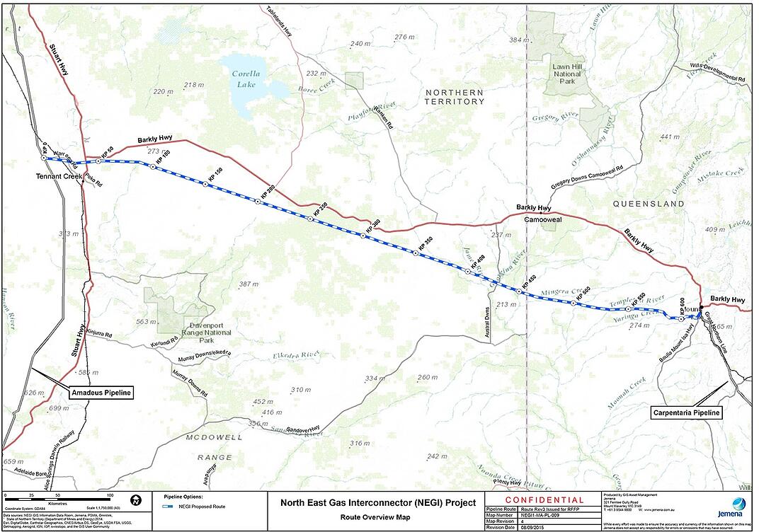 $800m Northern Gas Pipeline project receives construction approval