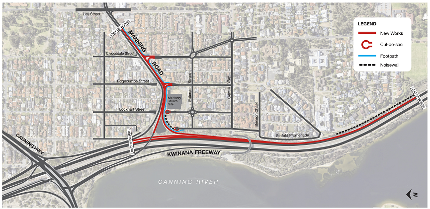$35m WA Kwinana Freeway on-ramp project begins construction