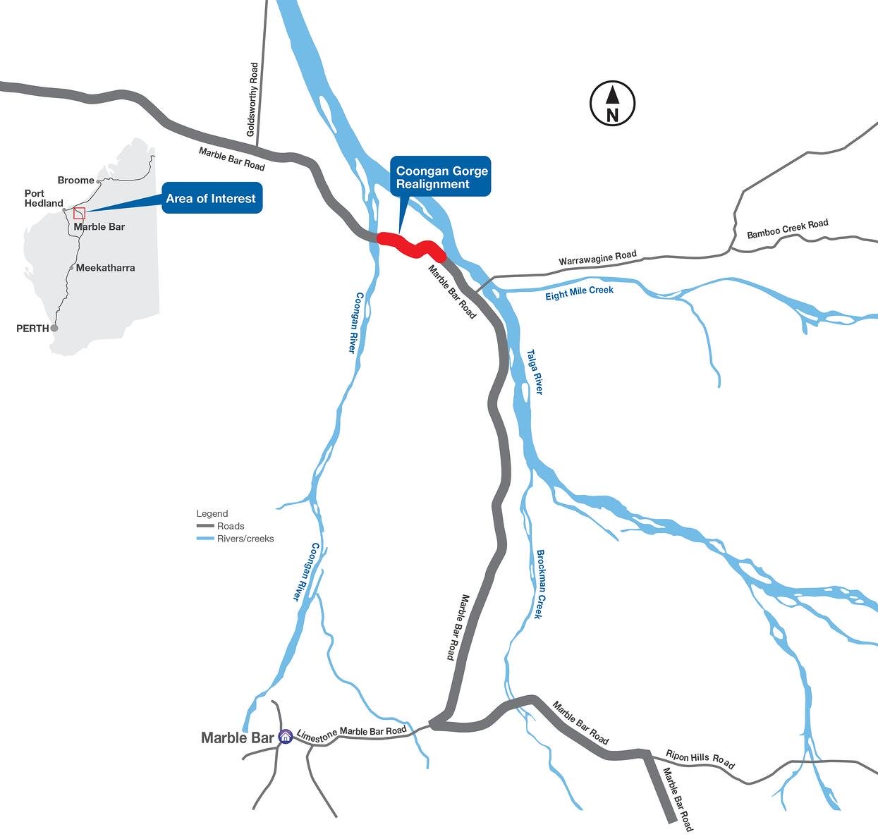 Works set to begin on $43 million Marble Bar Road upgrade