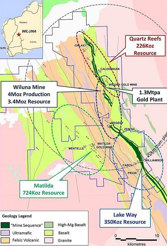 Contracts awarded for Matilda Gold Mine Project