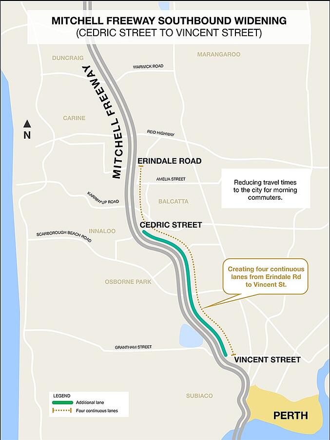 BMD Constructions to deliver two major WA freeway upgrade projects