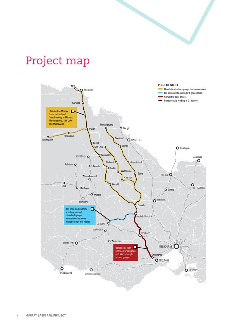 $416 million Murray Basin Rail Project Ramps Up