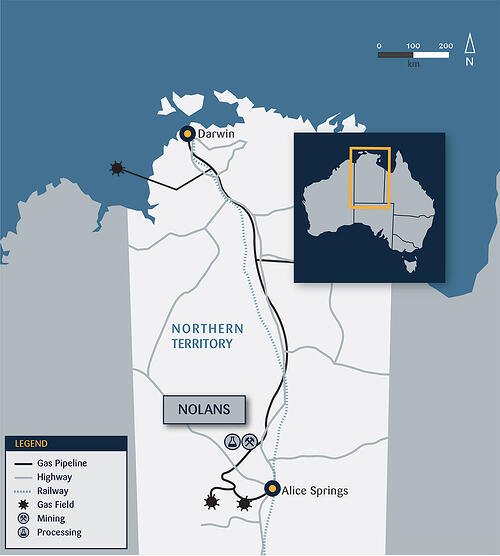 Development of Nolans rare earths project in NT to create 650 jobs