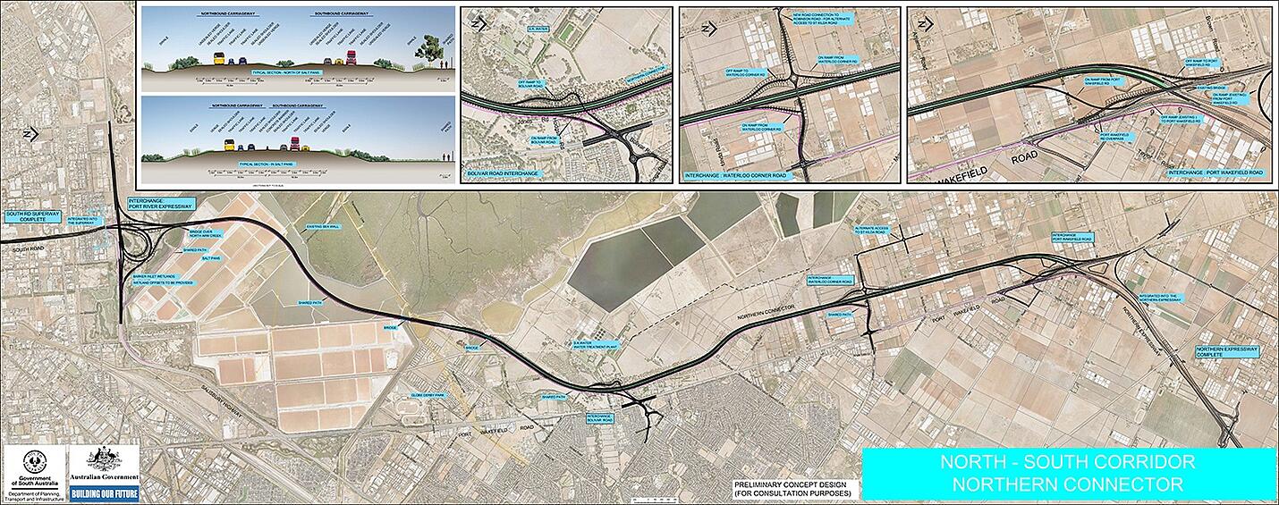 Major construction begins on $985m Northern Connector project
