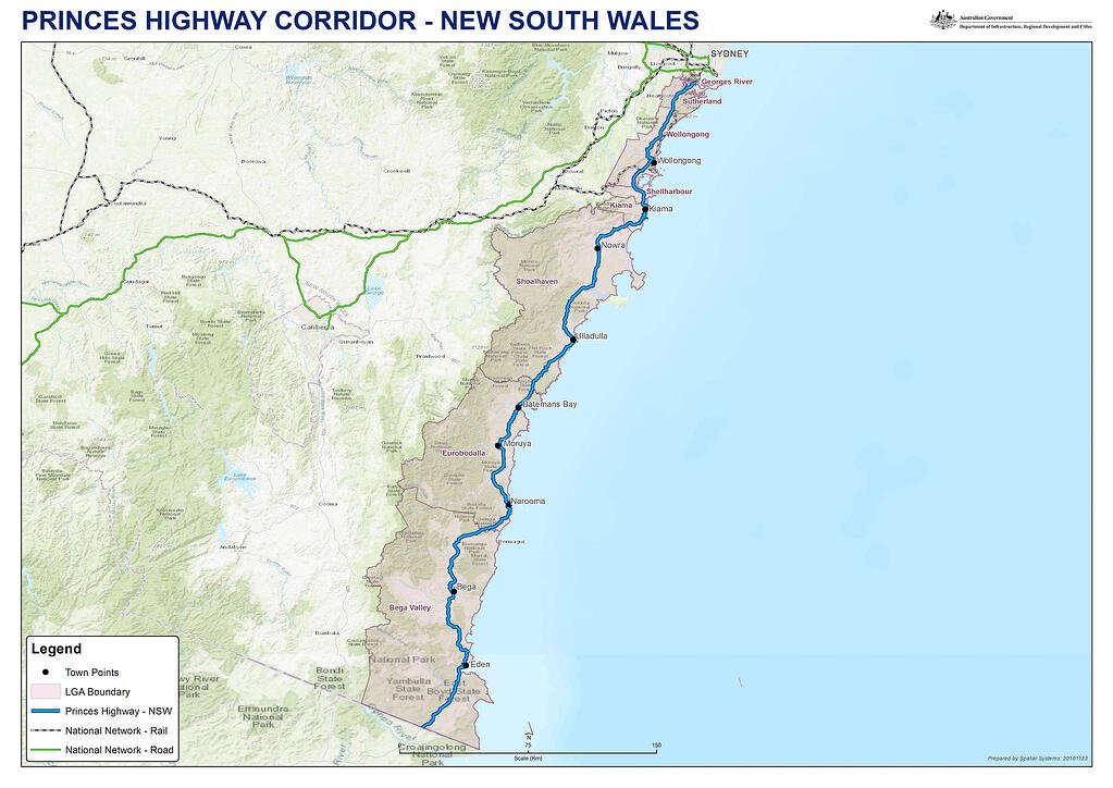 $500m funding to deliver upgrades on NSW section of Princes Highway