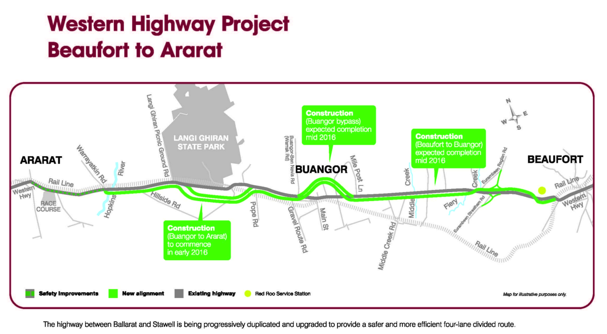 EOIs open for Western Highway upgrade: Buangor to Ararat