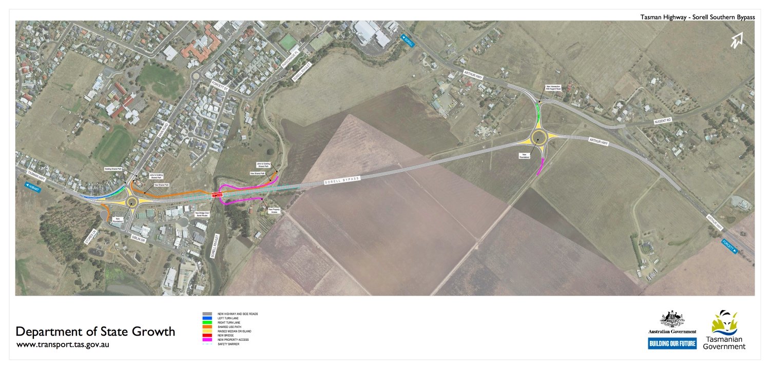 TAS Hobart to Sorell Corridor upgrades one step closer to construction