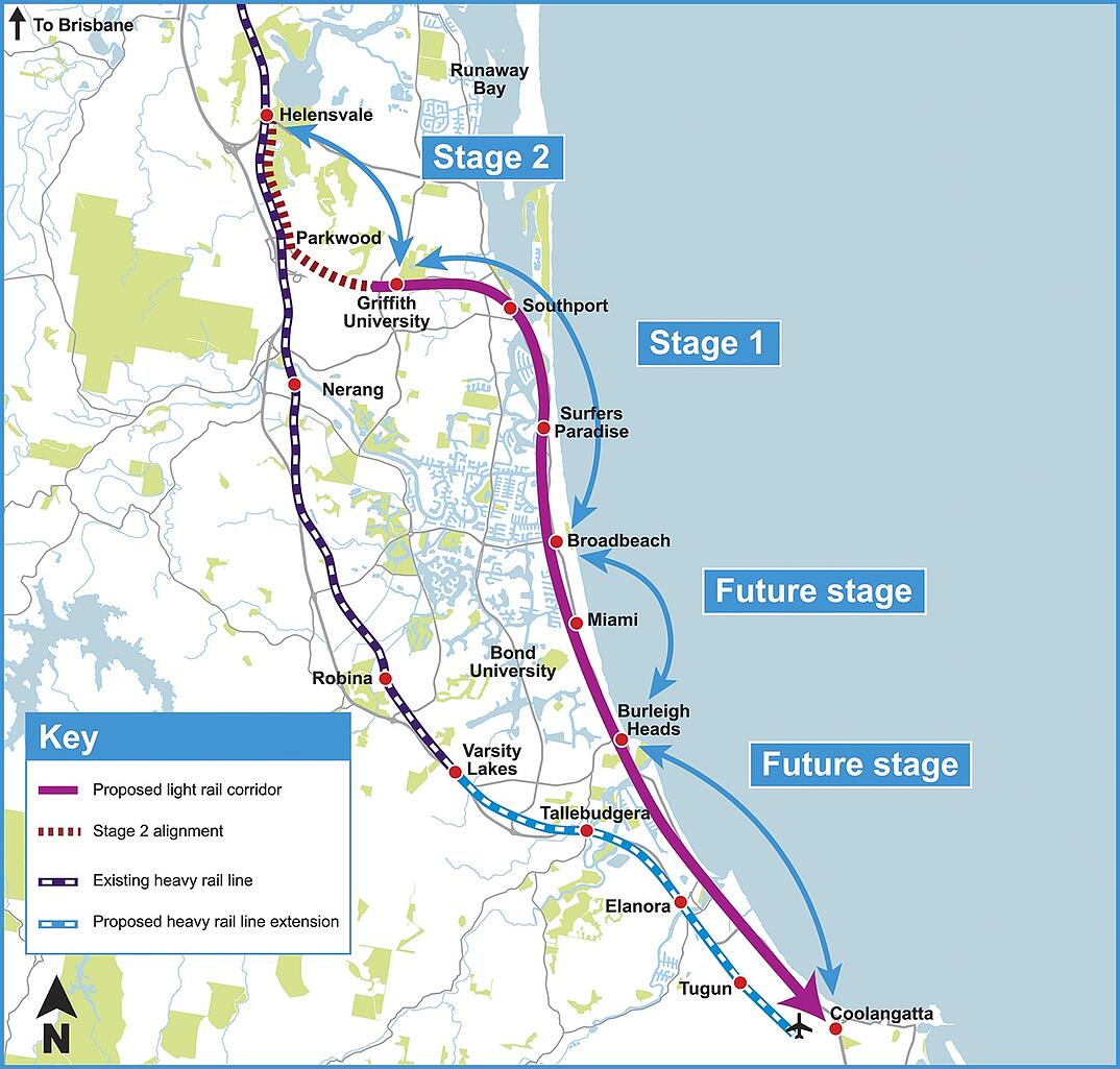 CPB Contractors awarded $420m Gold Coast Light Rail Stage Two
