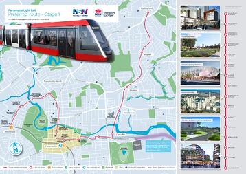 $1bn light rail project for the Greater Parramatta region