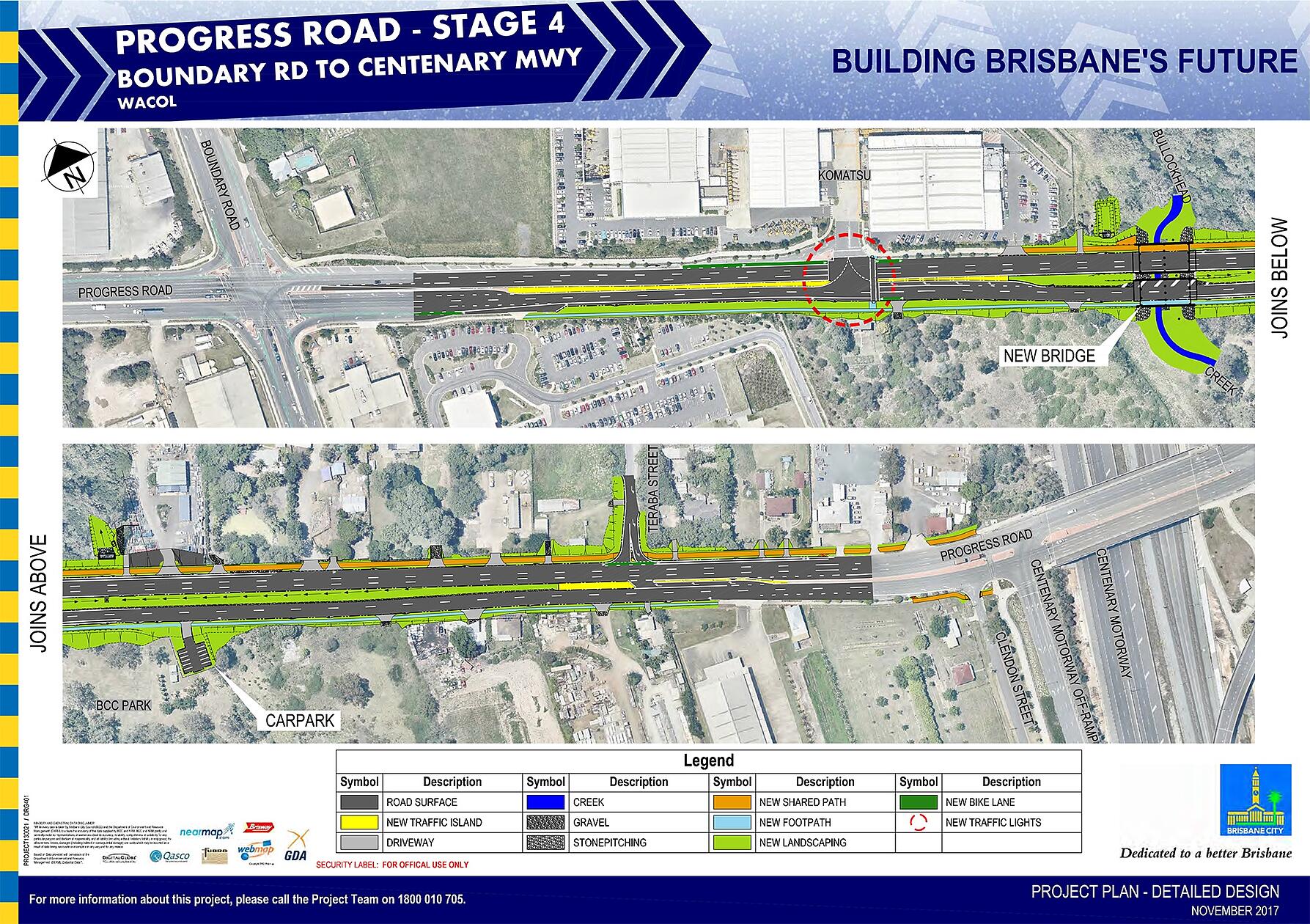 Works underway on QLD Progress Road upgrade Stage 4