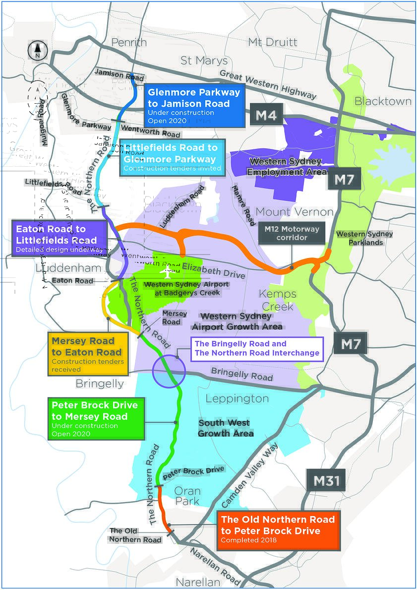Final stage of The Northern Road Upgrade in NSW now underway