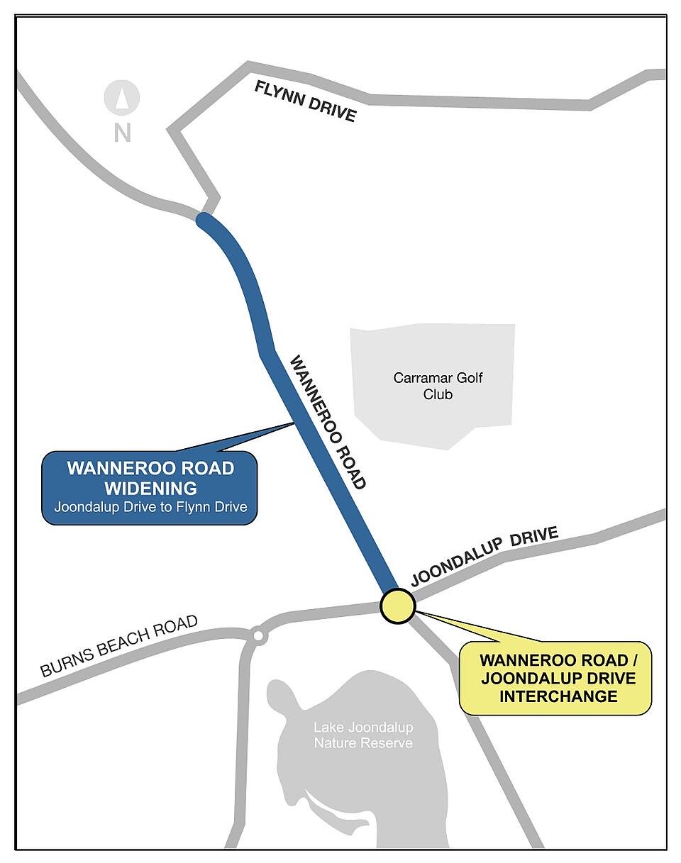 Works begin on WA's $31 million Wanneroo Road upgrade